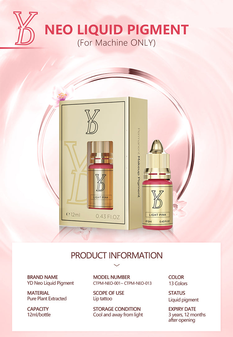 Flame Red-YD NEO LIQUID LIP BLUSHING PIGMENT – CharmingTattooSupply