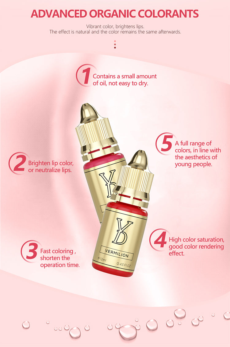 Flame Red-YD NEO LIQUID LIP BLUSHING PIGMENT – CharmingTattooSupply